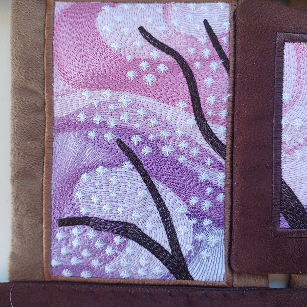Contour Tree Scenery Hanger – Machine Embroidery Design | EmbWeekly