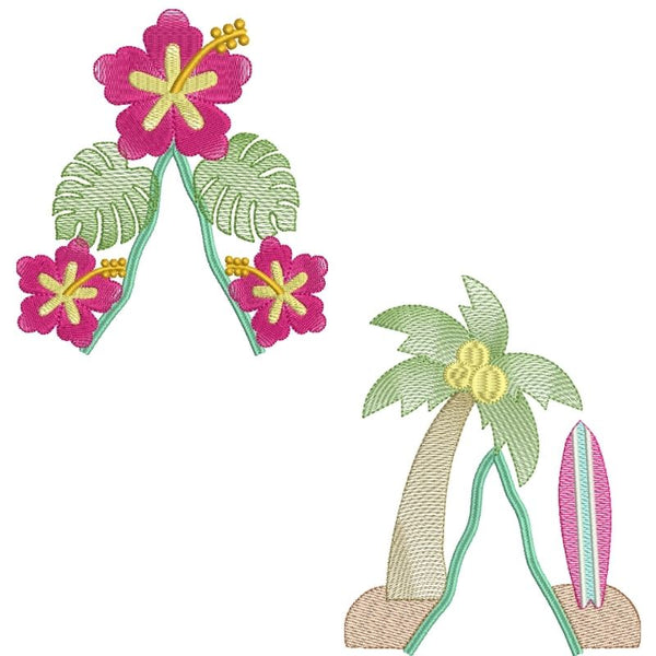 Beach Split Side Seams – Machine Embroidery Design | EmbWeekly