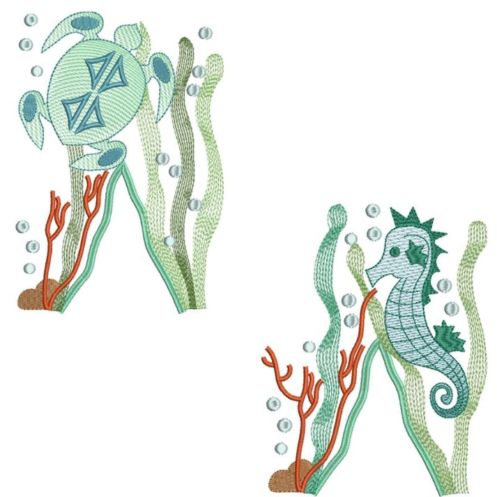 Beach Split Side Seams – Machine Embroidery Design | EmbWeekly