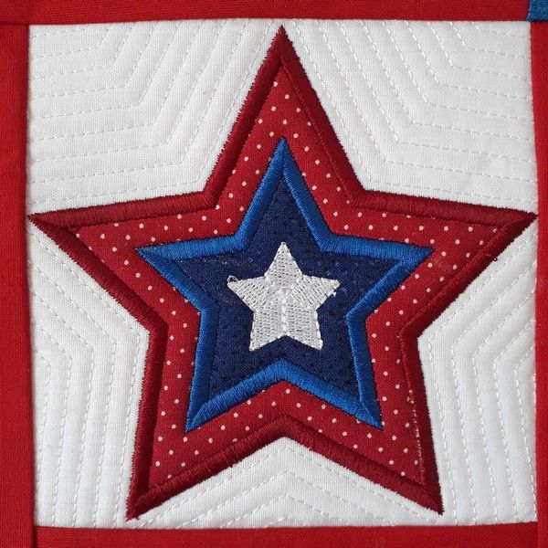 EWV280 Stars of Freedom Quilt Blocks – Embroidery Weekly