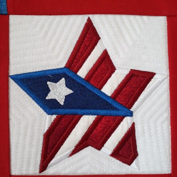 EWV280 Stars of Freedom Quilt Blocks – Embroidery Weekly