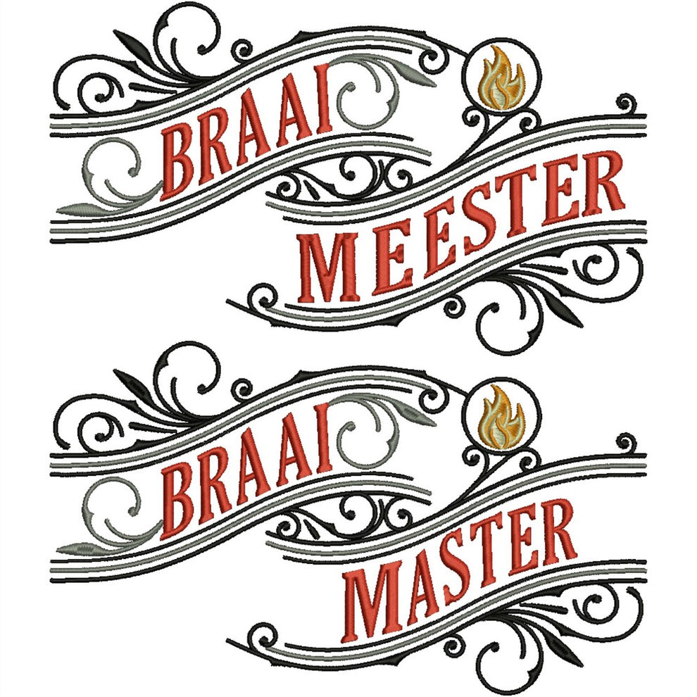 Braai Logos – Machine Embroidery Design | EmbWeekly